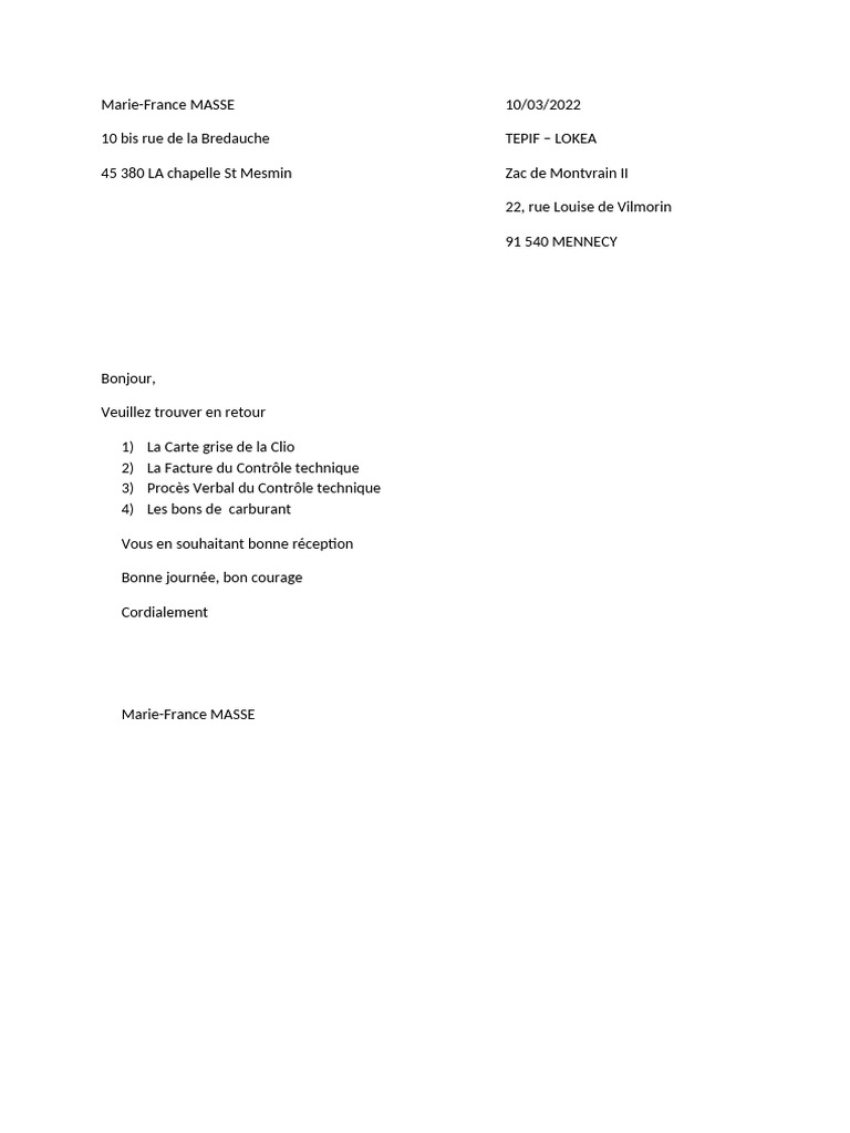 Lokea Retour Carte Crise | PDF