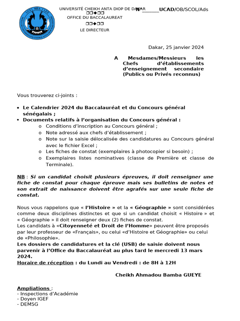 CGS 2024 | PDF