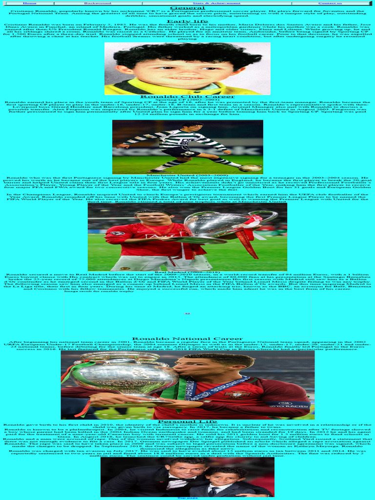 Ronaldo | PDF