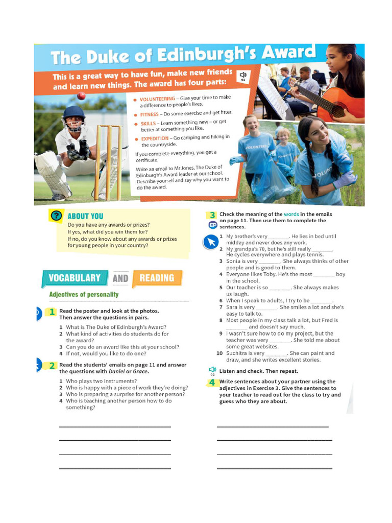 TTRCRL Unit 1 Student Book | PDF