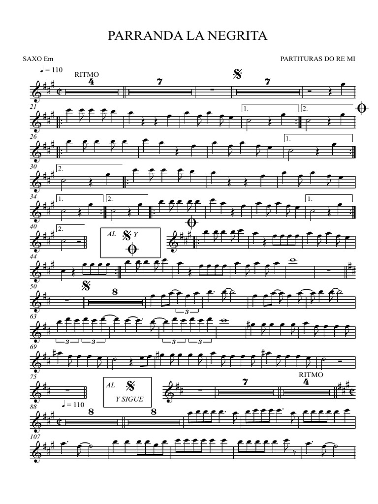 Mix Parranda La Negrita | PDF