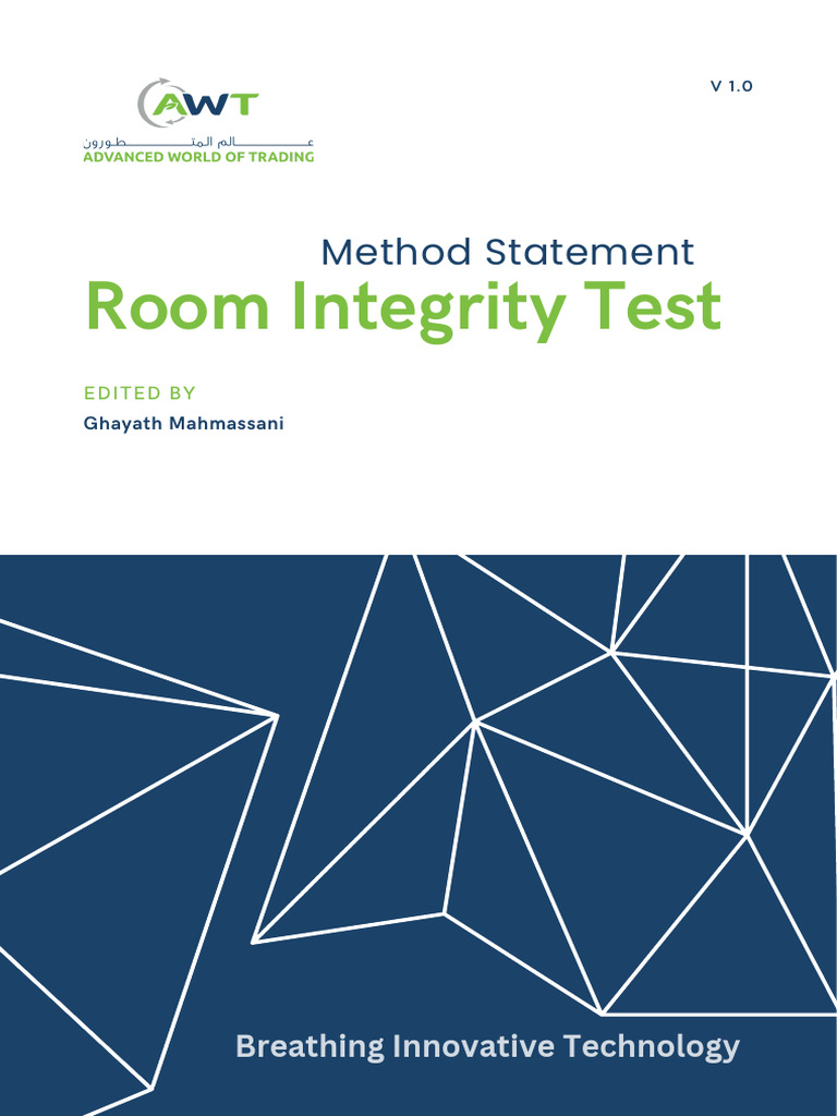 MOS Room Integrity Test v1.0 | PDF