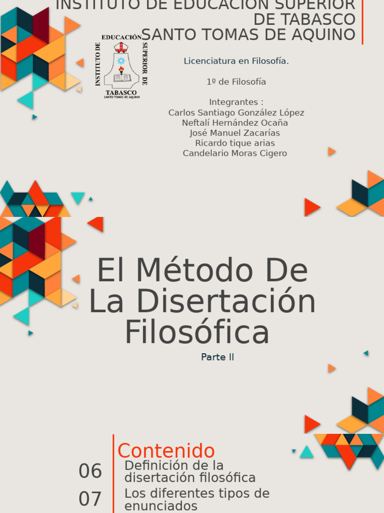 Expocicion de La Parte Listo | PDF