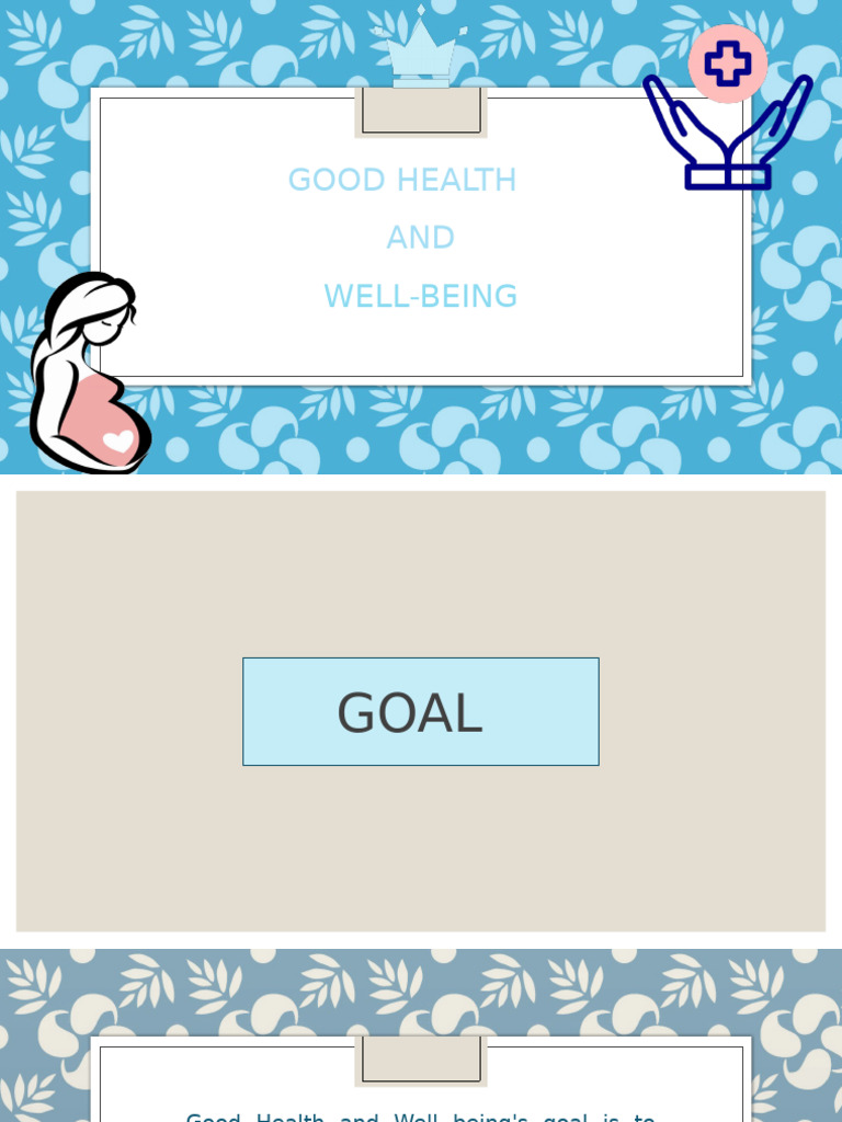 Good Health and Well Being | PDF