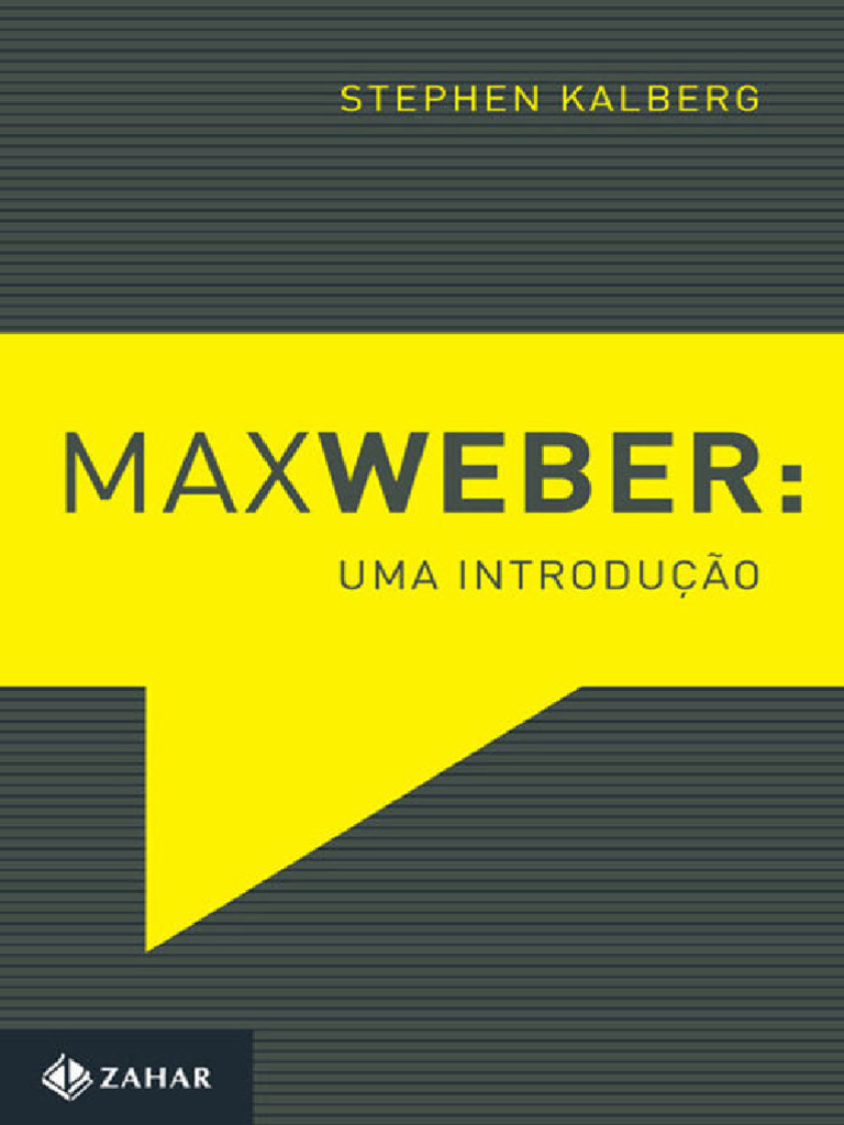 Introdução à Sociologia de Max Weber | PDF | Max Weber | Filosofia