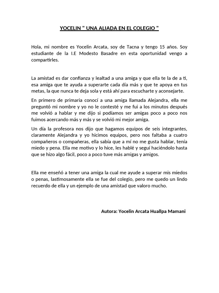 Yocelin 2 | PDF