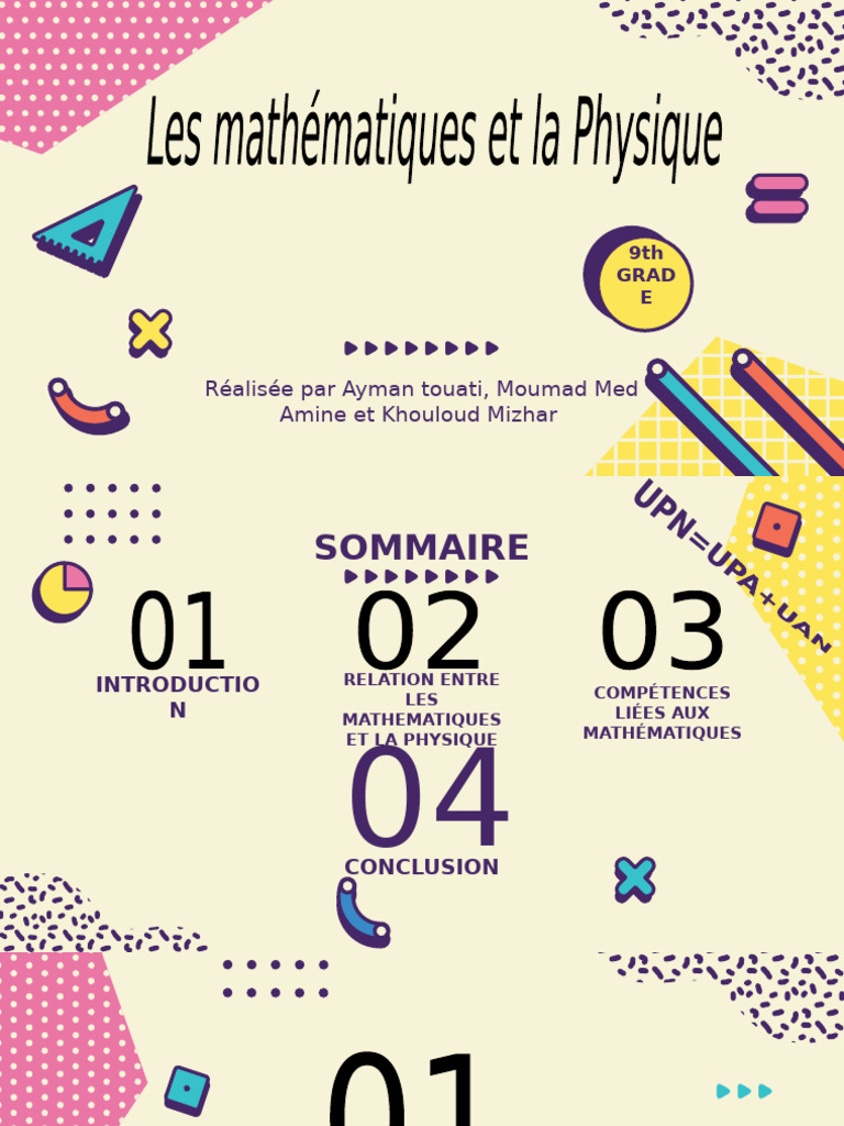 Les Mathématiques Et La Physique | PDF