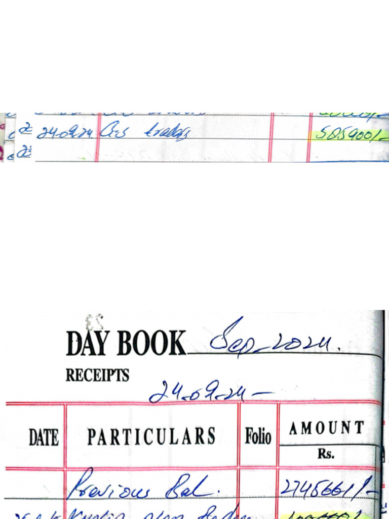 Daybook Payments (6) | PDF