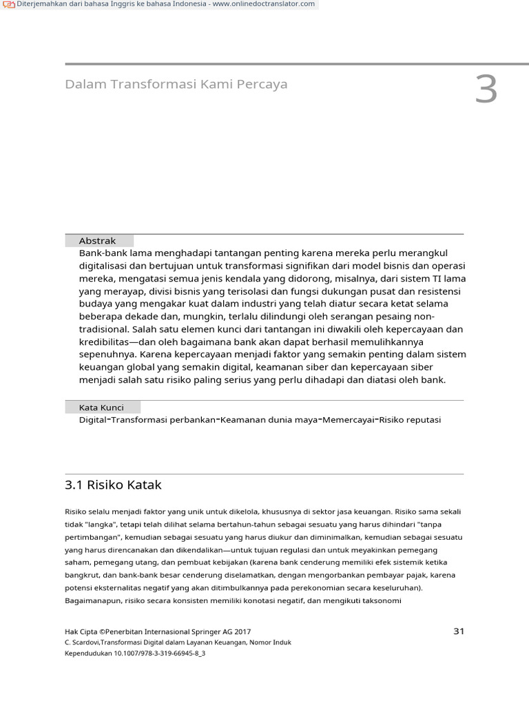 Transformasi Digital Perbankan | PDF | Banks