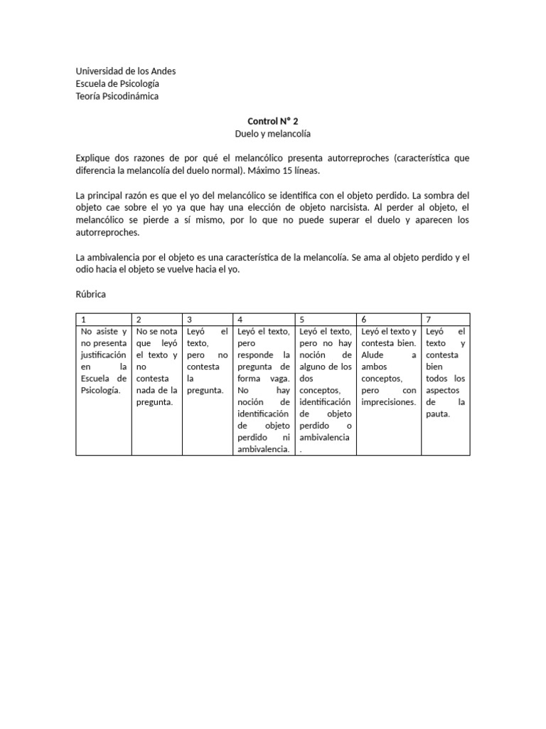 Pauta Control #2 | PDF