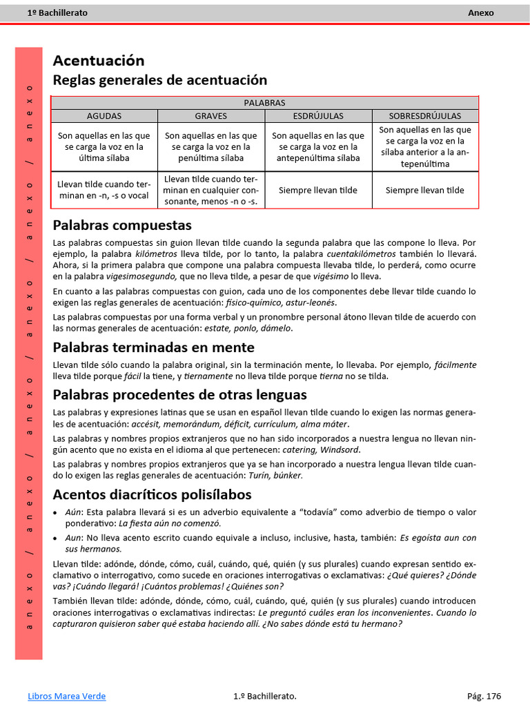 Acentuación | PDF