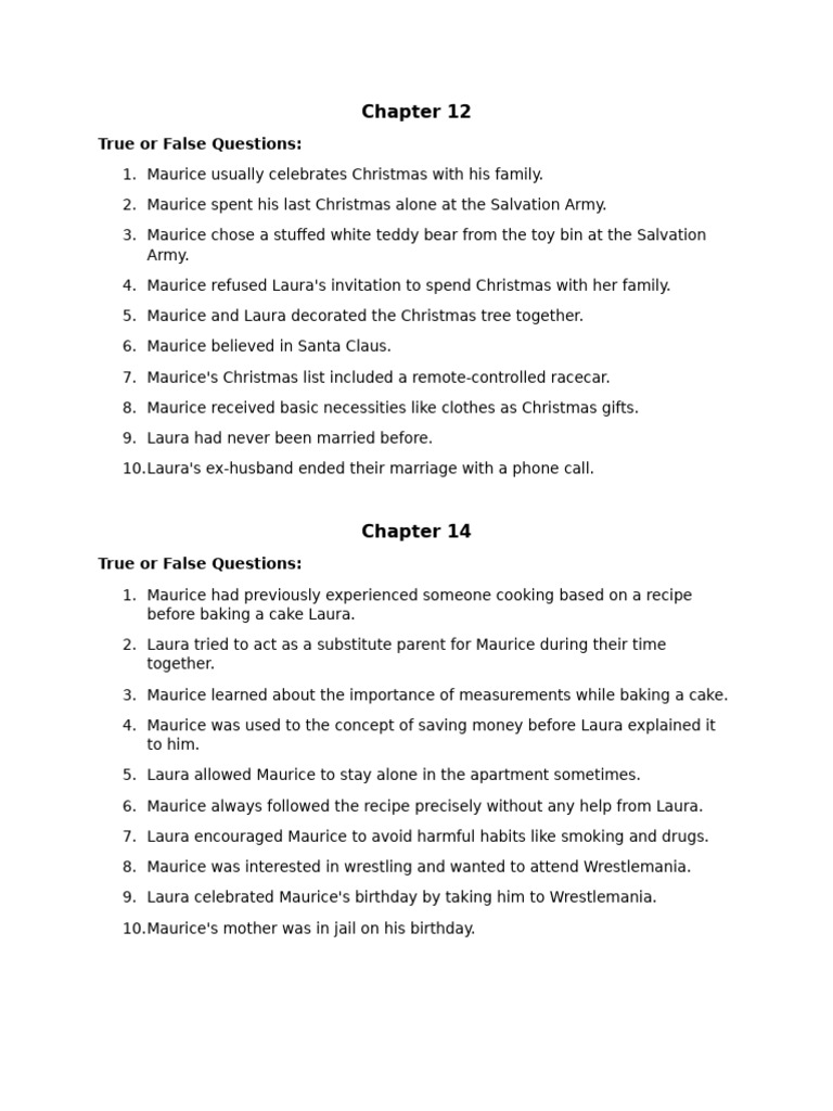 Chapters 12 & 14 | PDF