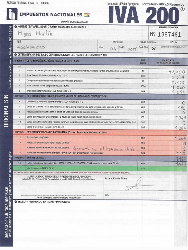 Form IVA 200 V3 | PDF