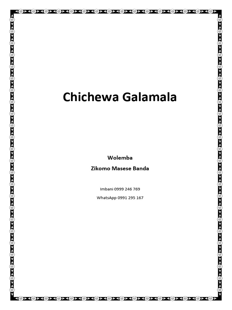 CHICHEWA_GRAMMAR | PDF