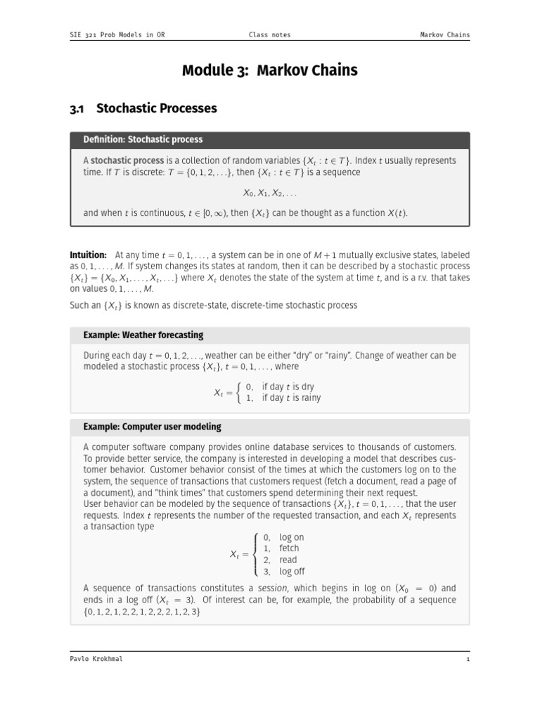 Module 3 - Course Notes | PDF