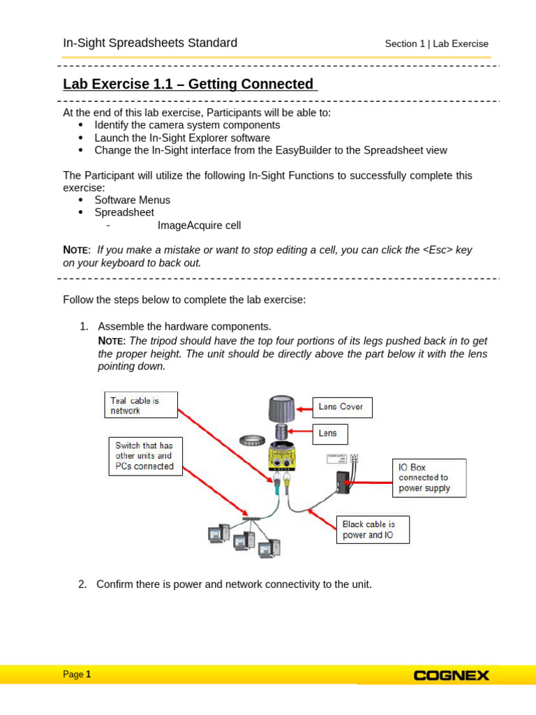 01 02 Lab Getting Connected | PDF