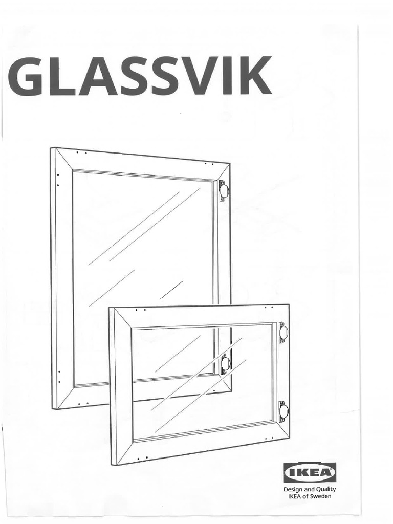 BESTA GLASSVIK Ajtó 2 | PDF