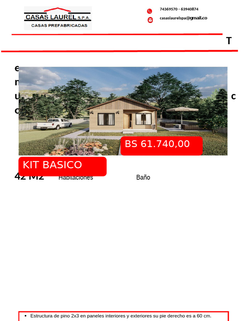 Catalogo Casas Laurel Original | PDF