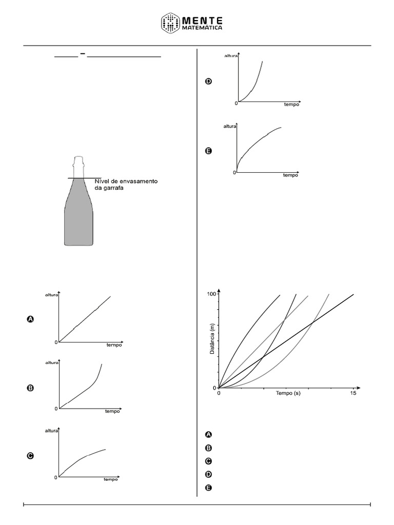 7 Exercícios - Aula 1 Rie | PDF