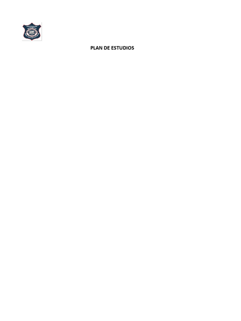 Plan de Estudio Grado 4 - 2024 Actualizado | PDF