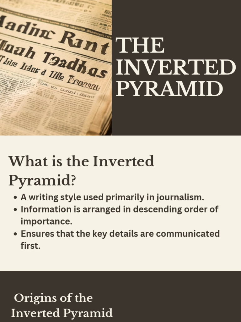 Inverted Pyramid | PDF