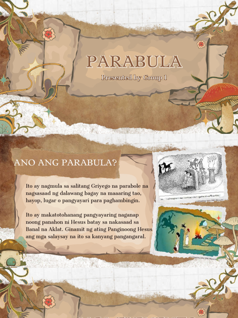 PARABULA AT EPIKO 1 - Compressed 1 | PDF