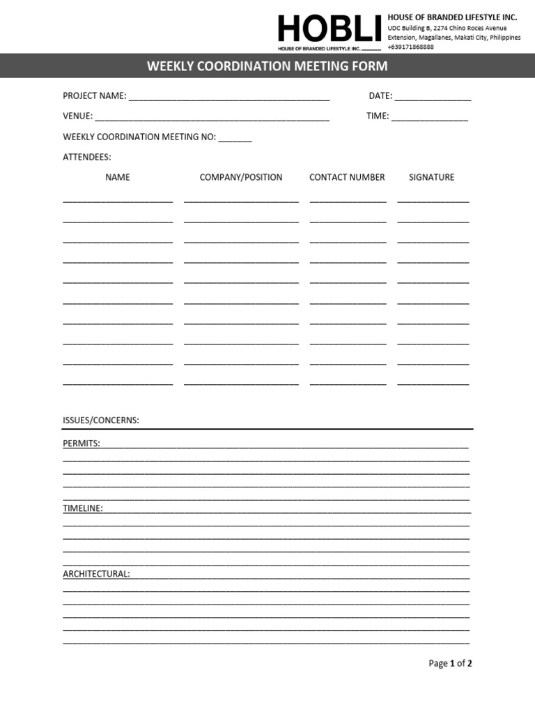 WCM Form | PDF