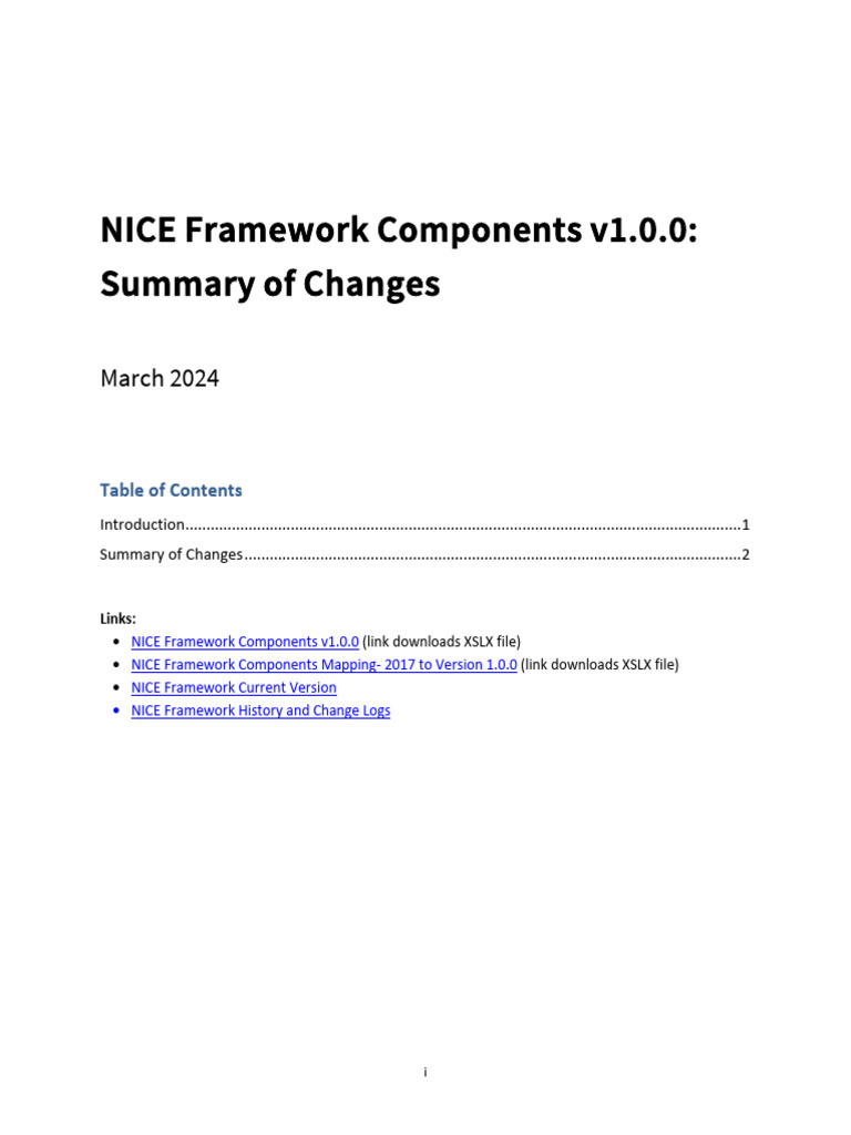 Actualización del NICE Framework 2024 | PDF | Informática