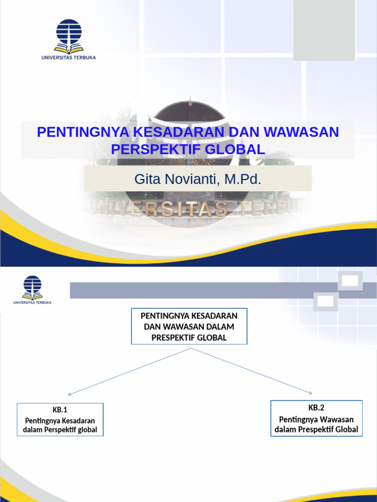 Perspektif Global Modul 3 | PDF