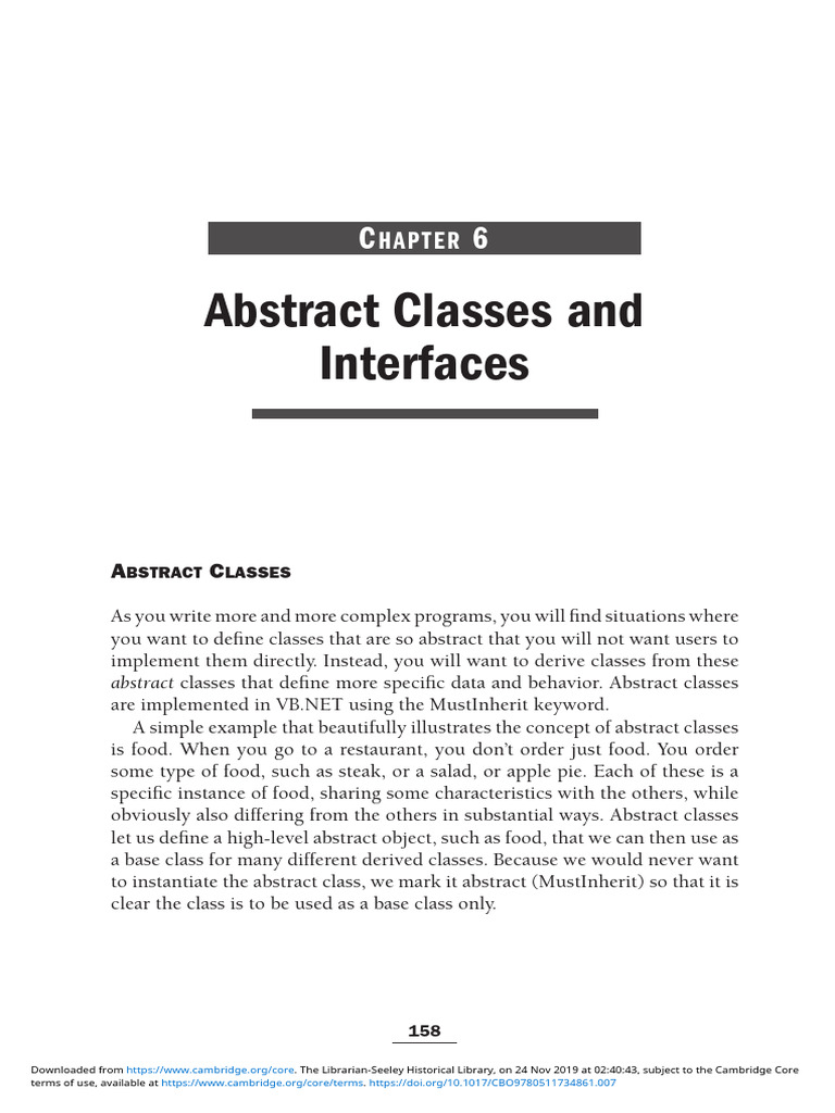 Abstract Classes and Interfaces | PDF