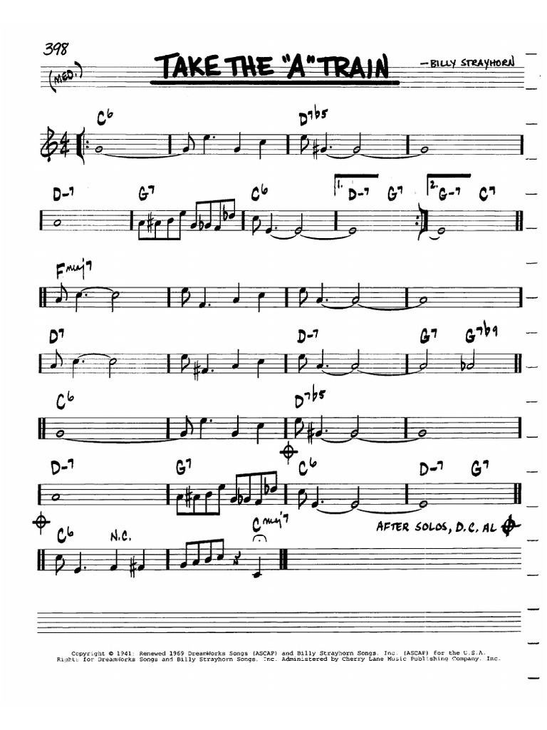 Take The A Train | PDF