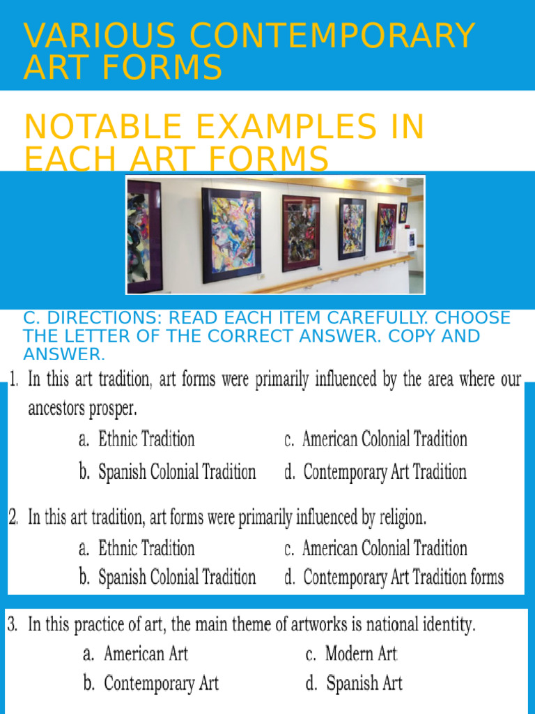 Lesson 4 Elements and Principles of Arts | PDF