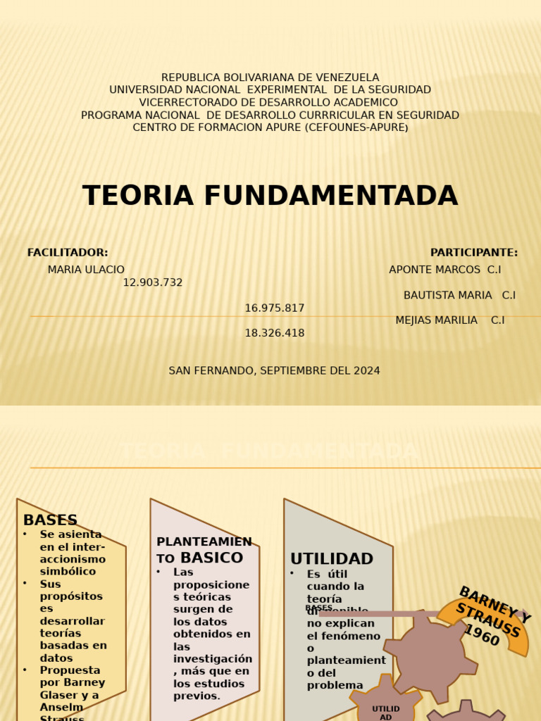 Teoria Fundamentada | PDF