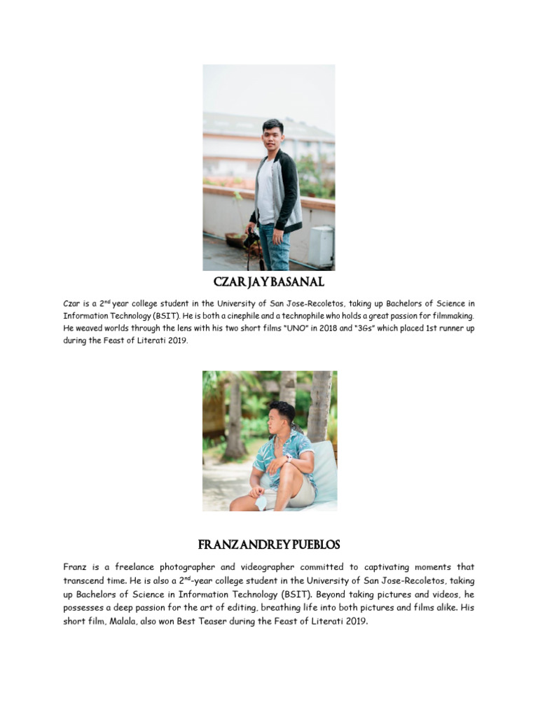 Directors Biography | PDF