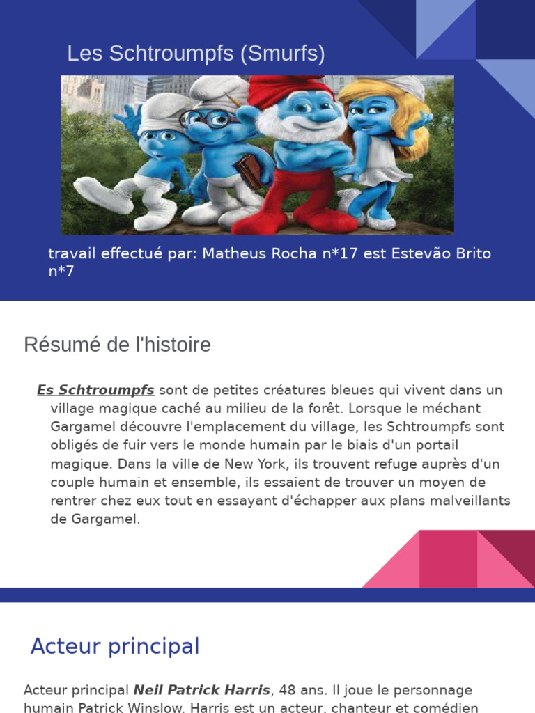 Smurfs | PDF