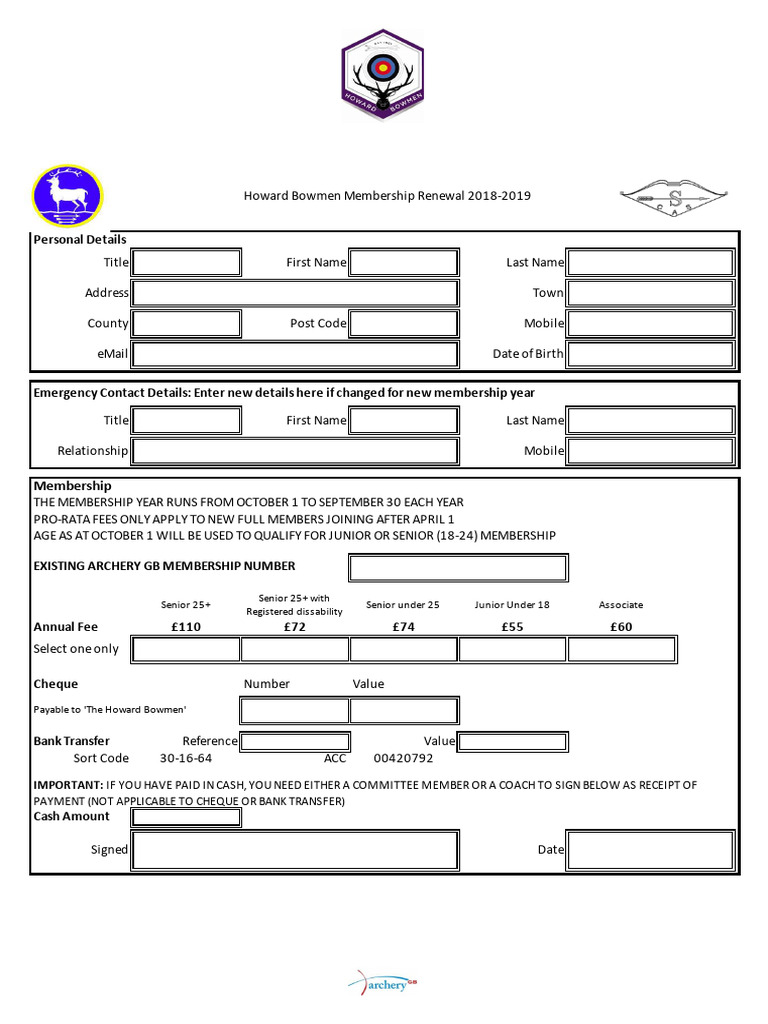 2018-19 Renewal application form pdf | PDF
