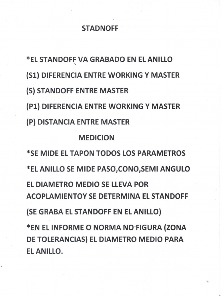 Calibre Rosca TBG Api 8 RD-2 | PDF