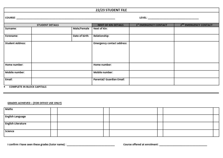 Student-File-Form-223-with-ALPS | PDF