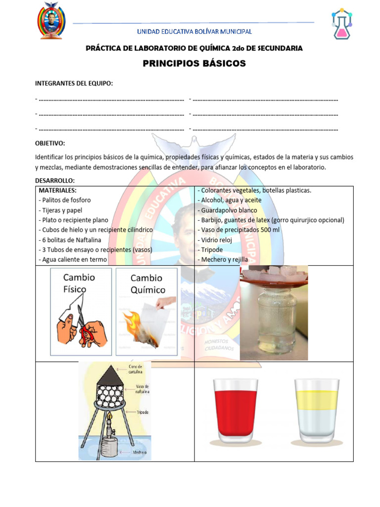 Practica Estados de La Materia | PDF