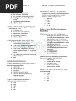 Cwi Exam With Answer (103 Questions) | PDF | Welding | Construction