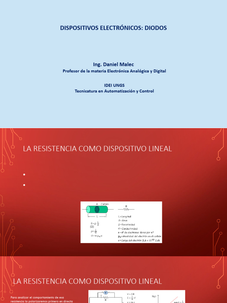 Presentación Clase de Diodos | PDF