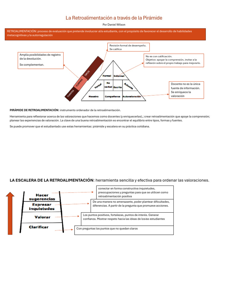 RETROALIMENTACION | PDF