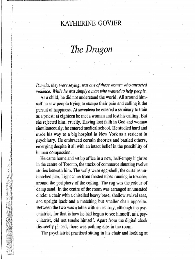 Dragon Short Story | PDF