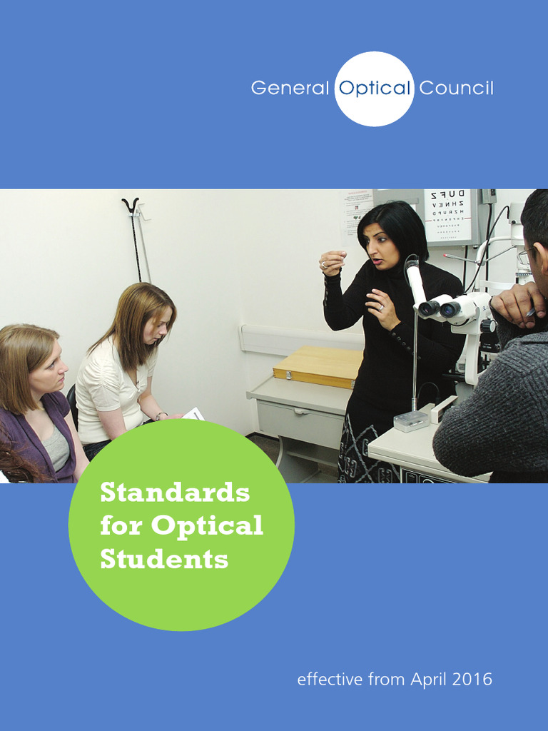 Standards For Optical Students Web | PDF