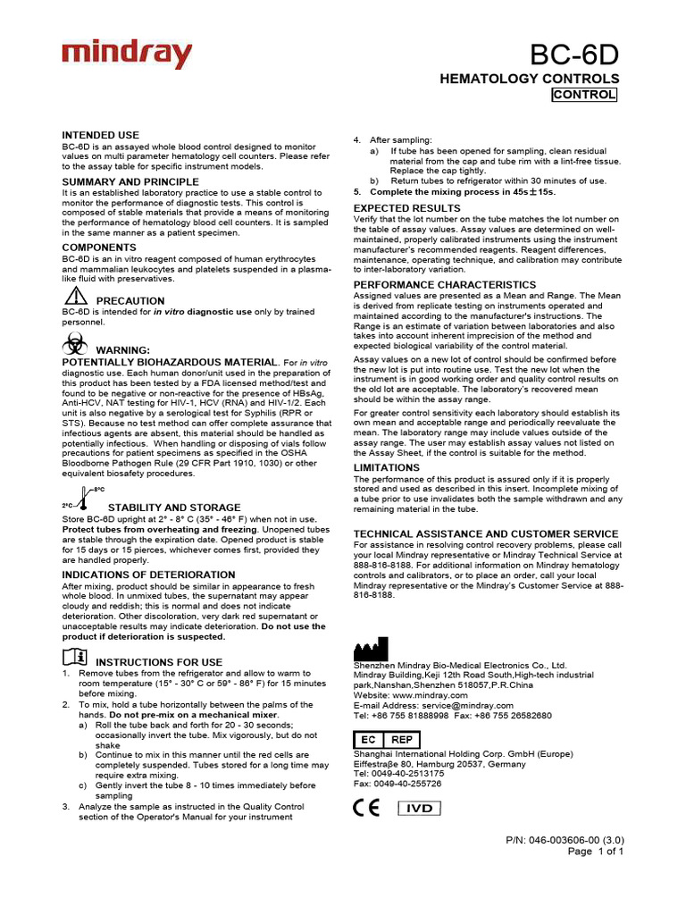 All Bc-6d Control en v3 | PDF