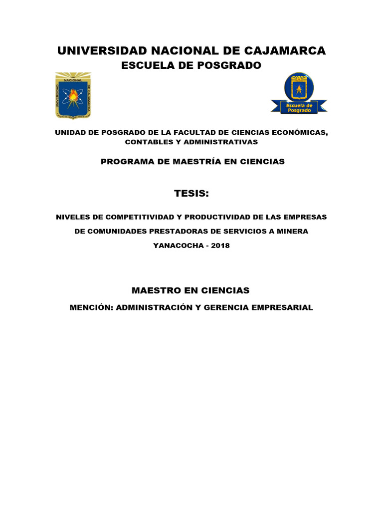 Tesis César Calderón | PDF