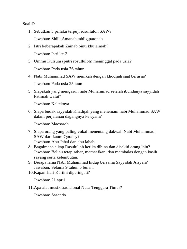 Soal MCC | PDF