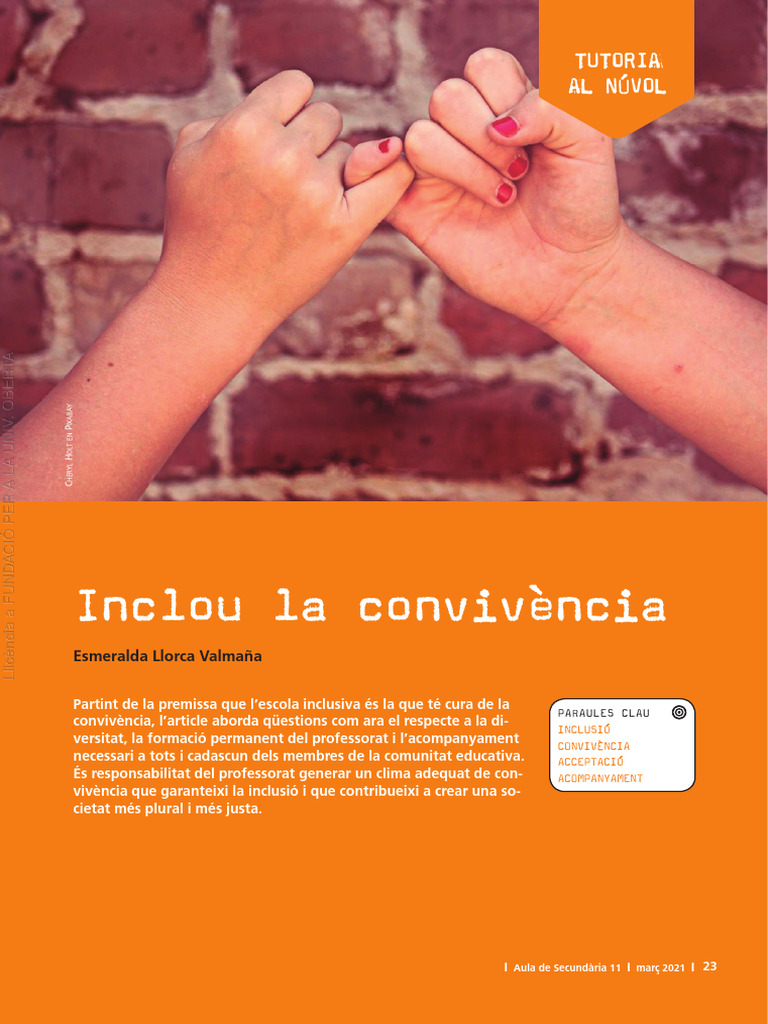 Inclou La Convivència | PDF