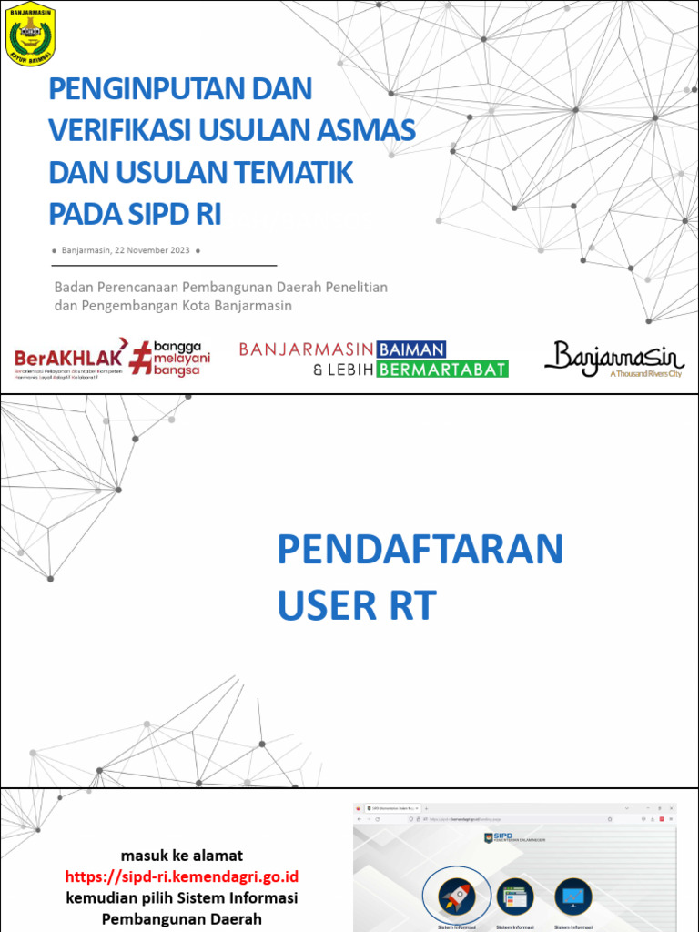 Panduan Hibah/Bansos SIPD Banjarmasin | PDF