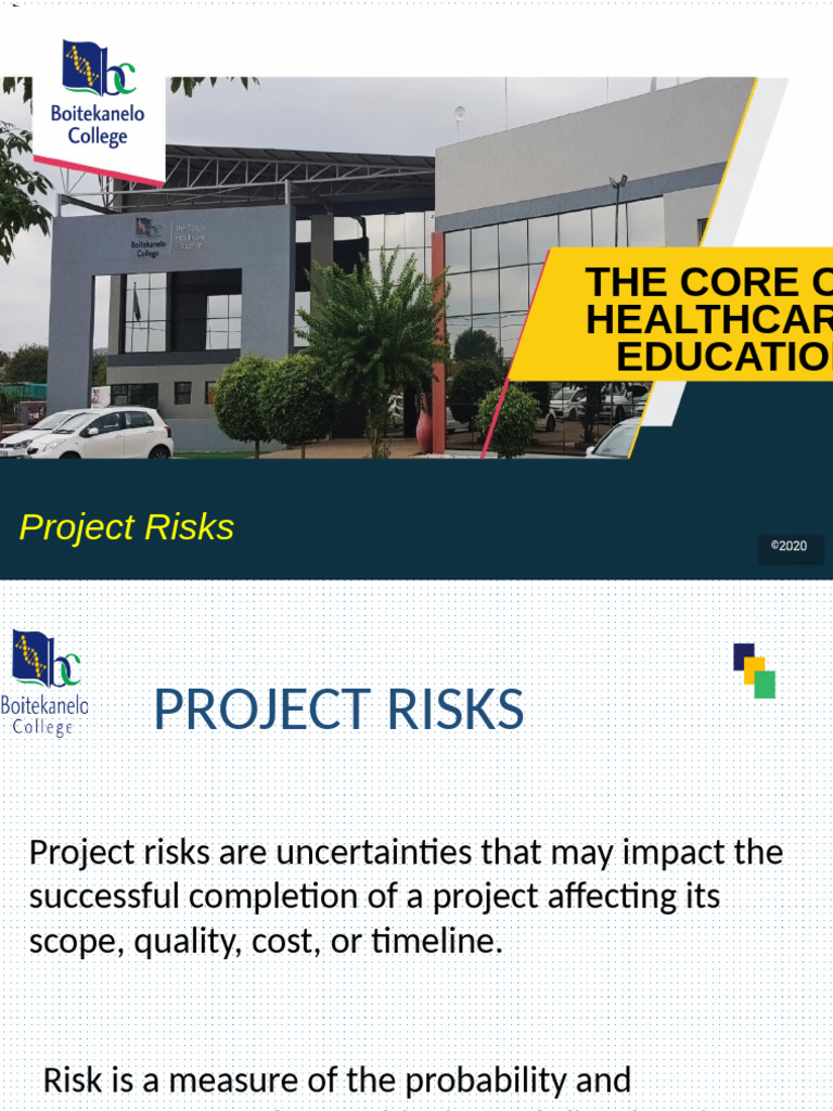 Project Risks | PDF